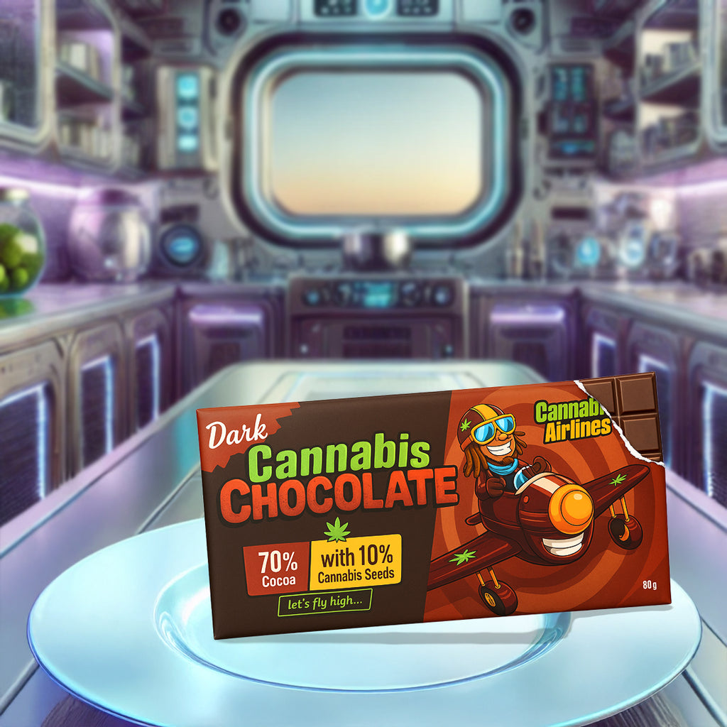 Cannabis Airlines Dark Chocolate – KanaFlow