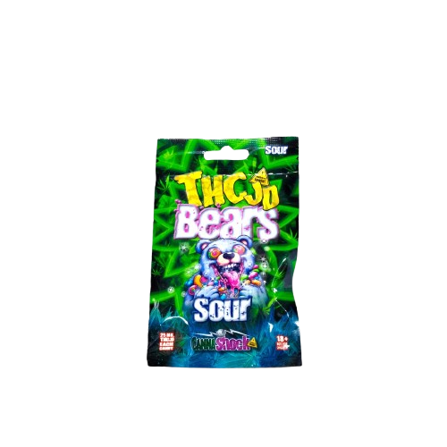 Gummies Bears Sour Pack x6 THCJD – KanaFlow