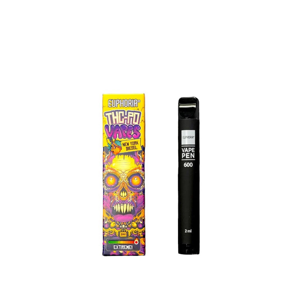 Euphoria Puff THCPO Disposable - New York Diesel - 2ML - 600 puffs ...